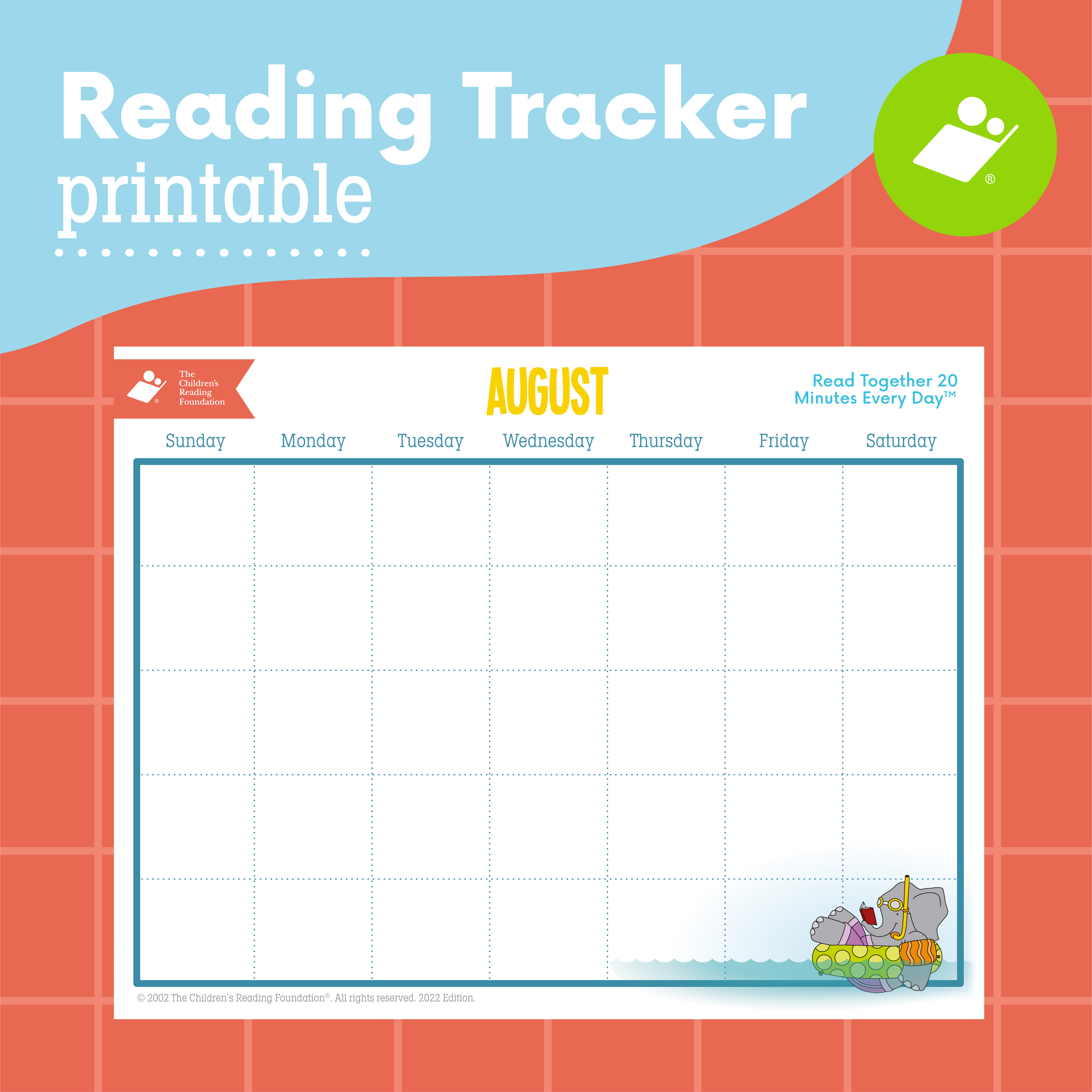 Reading Trackers - Reading Foundation
