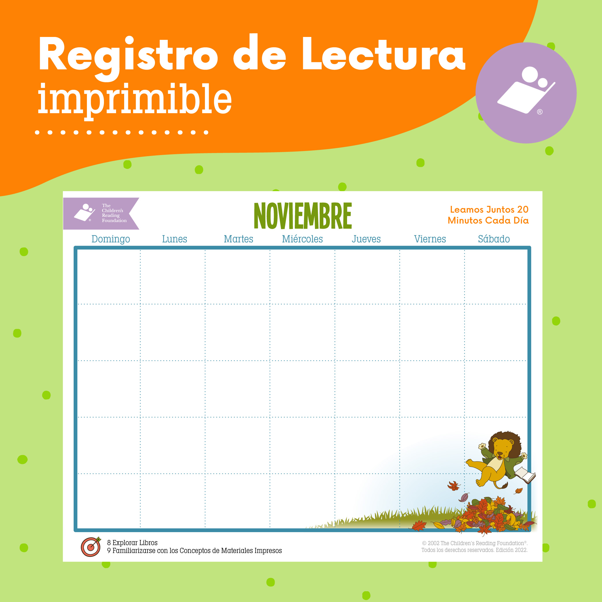 Reading Trackers - Reading Foundation